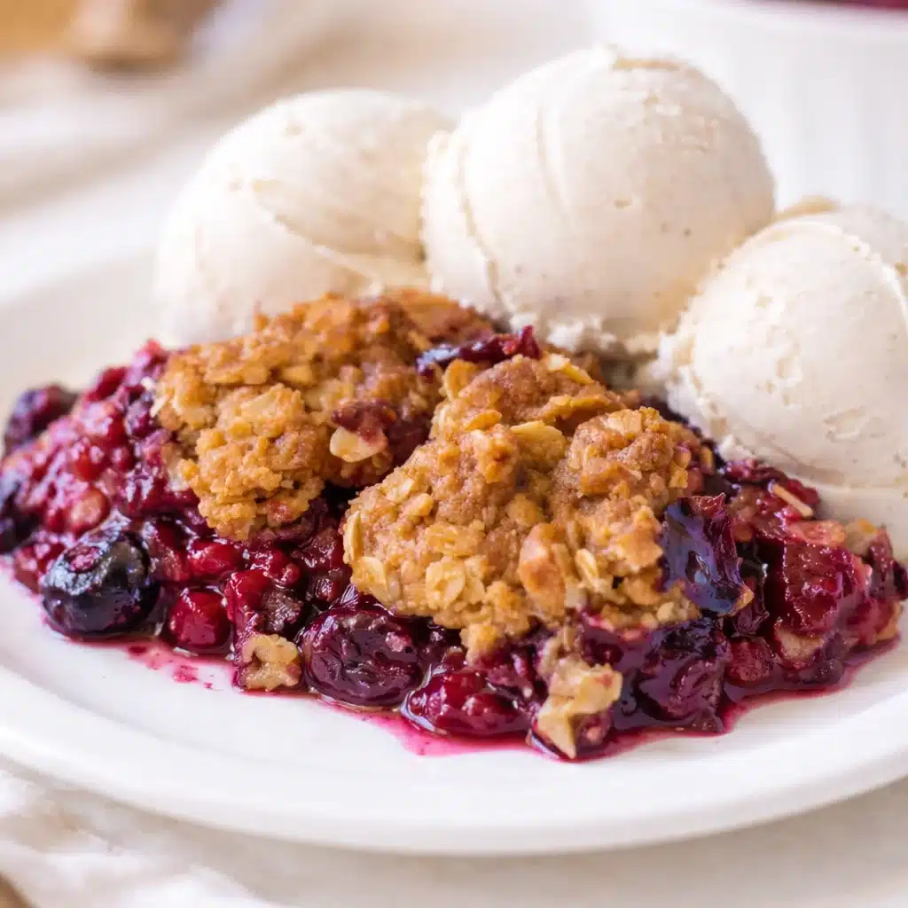 Delicious and Easy Quick Dessert with Frozen Berries